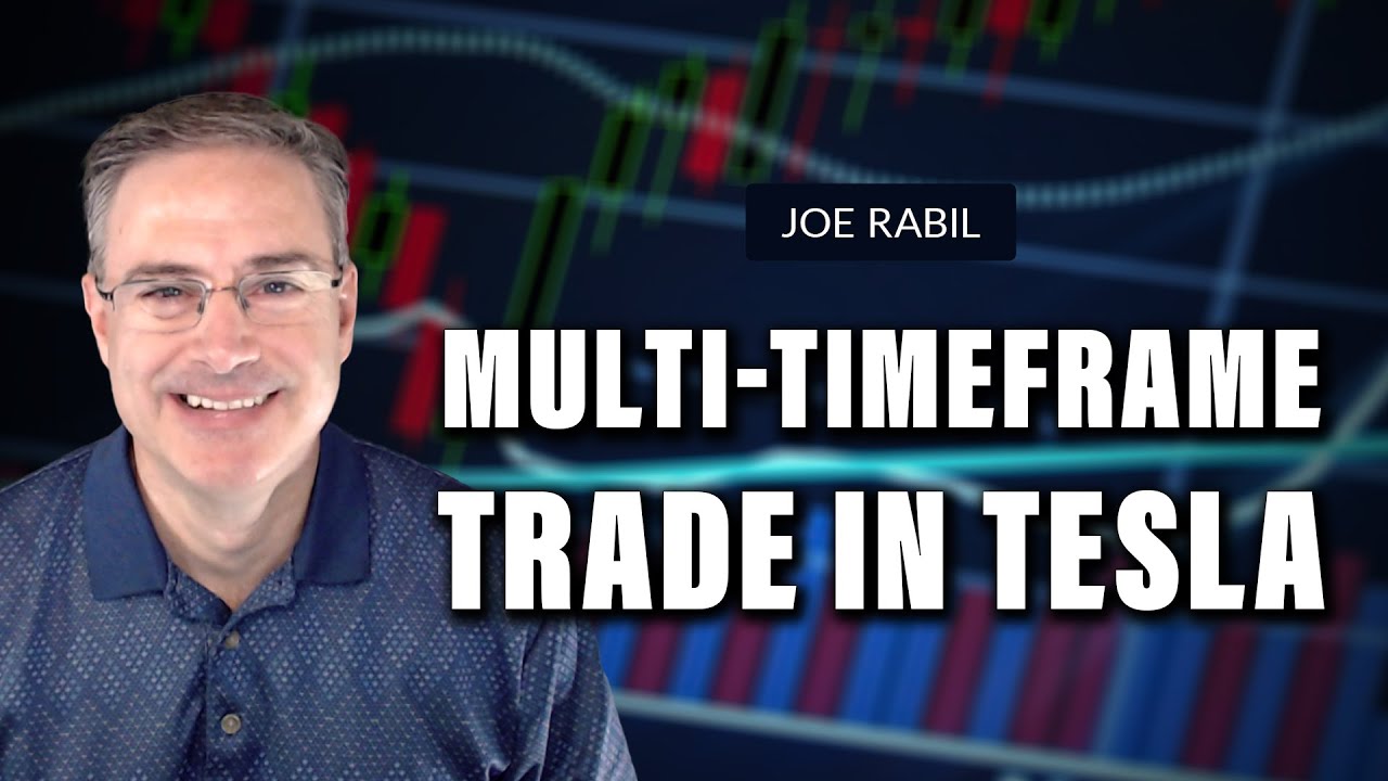 Multi-Timeframe Trade in Tesla | Joe Rabil | Stock Talk (01.12.23 ...