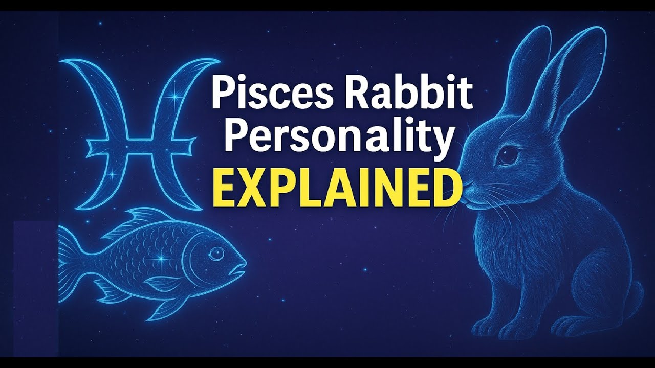 Pisces Rabbit Personality EXPLAINED – The Most Sensitive Soul of the ...