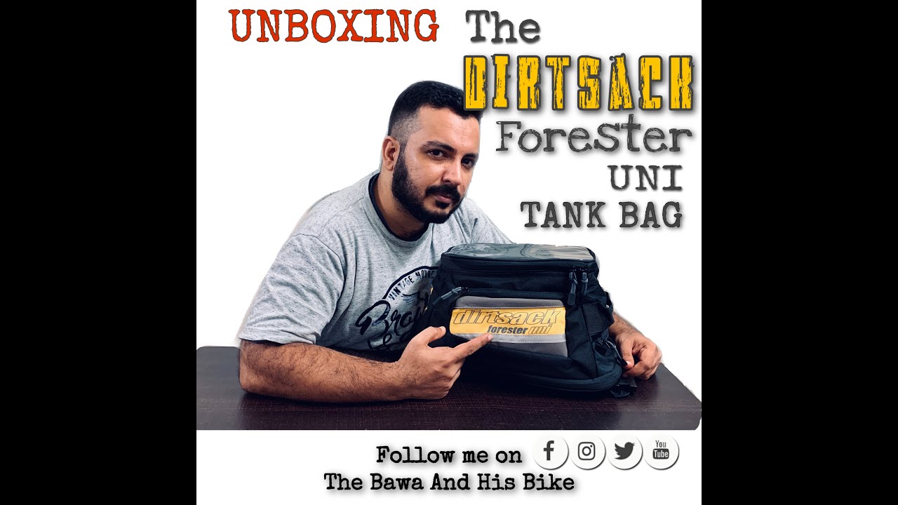DIRTSACK FORESTER | UNIVERSAL TANK BAG | ROYAL ENFIELD HIMALAYAN ...