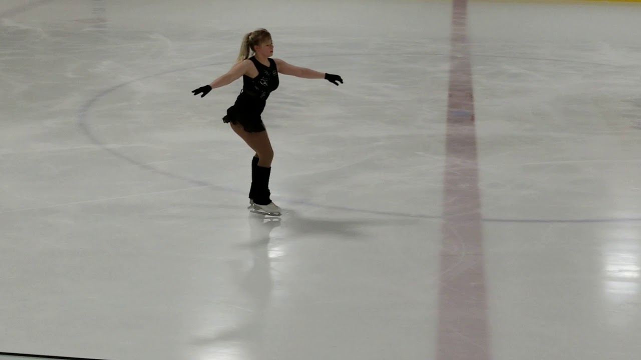 A Lifetime of Loss (Sara skates to Celine Dion) - YouTube