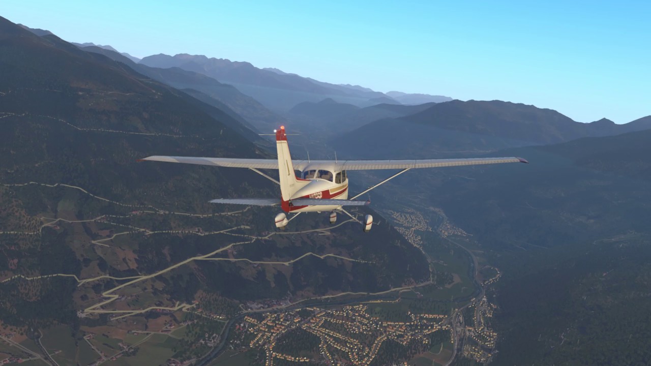 X Plane 11 pb3 Towards LOWI - YouTube