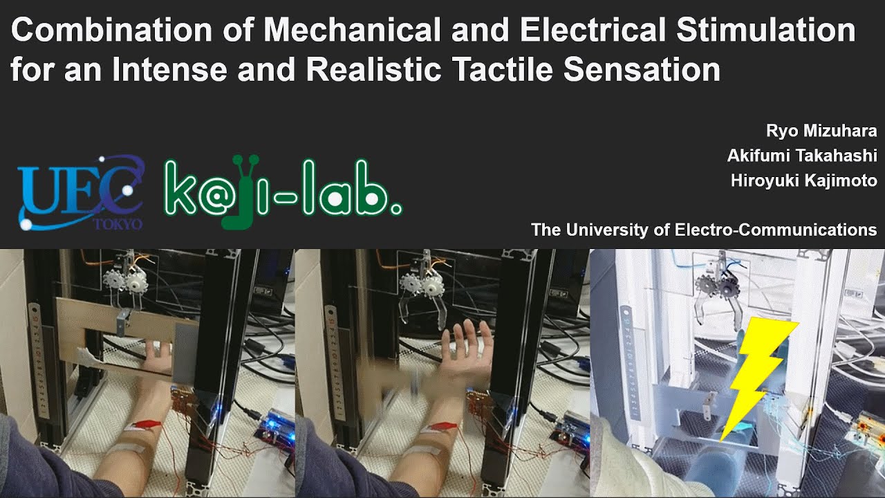 Combination of Mechanical and Electrical Stimulation for an Intense and ...