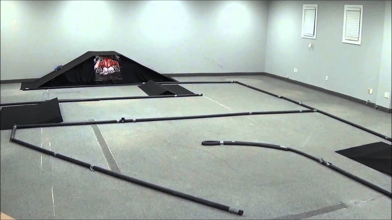 Runtime RC new Indoor RC track layout Pickering Toronto GTA - YouTube