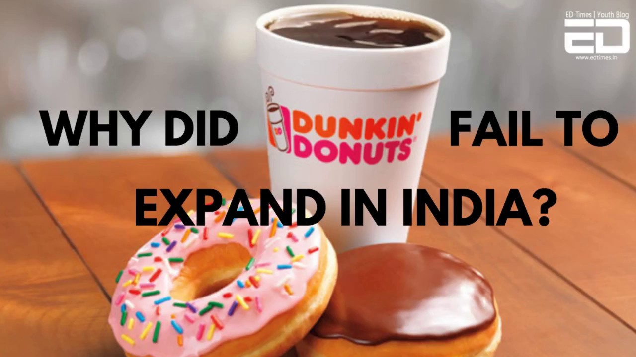 Why Did Dunkin Donuts Fail To Expand In India? - YouTube