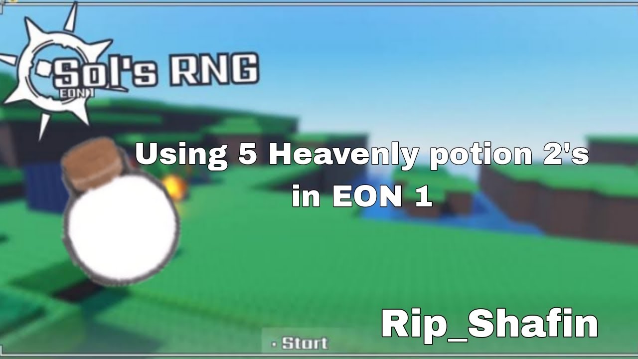 Using 5 Heavenly Potion 2's! #solsrng - YouTube