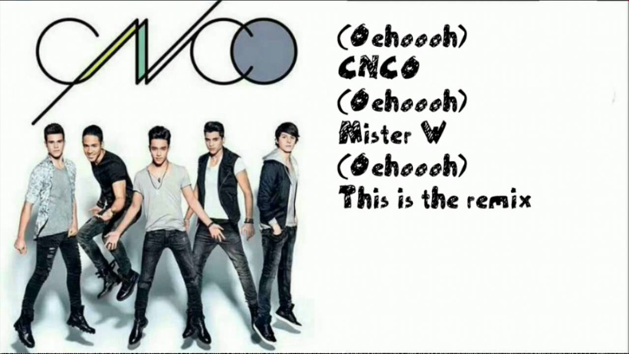 CNCO FT. WISIN- Tan fácil[Remix]-[Letra] - YouTube