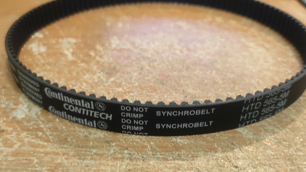 Timing Belt OMEGA HTD 565 5M - YouTube