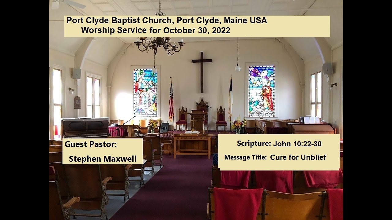 PCBC Worship 10/30/2022 - YouTube