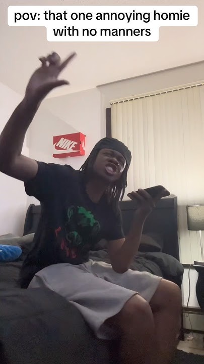 THAT one homie with no MANNERS…😂🤦🏾‍♂️ #fyp #viral #shorts # ...