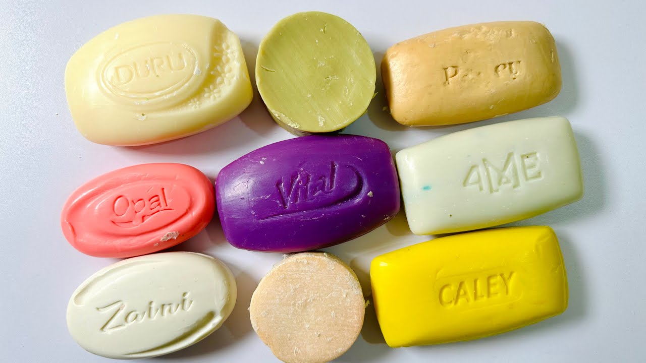 Dry Soap cutting asmr #1 | Soap Craving Satisfying video | Satisfying ...