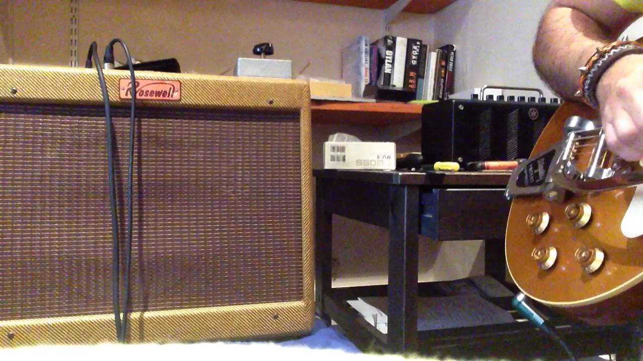 Fender 5E3 Tweed Deluxe clone with Reverb and Tremolo - YouTube