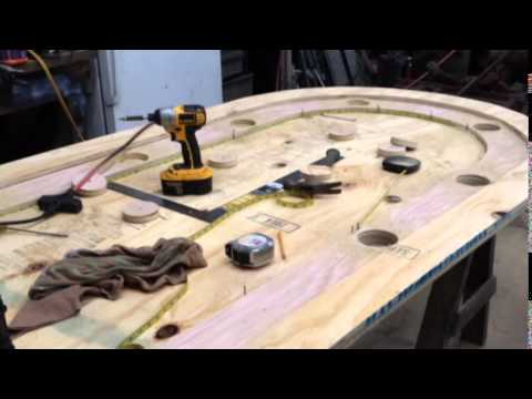 Building a 10 man card table - YouTube
