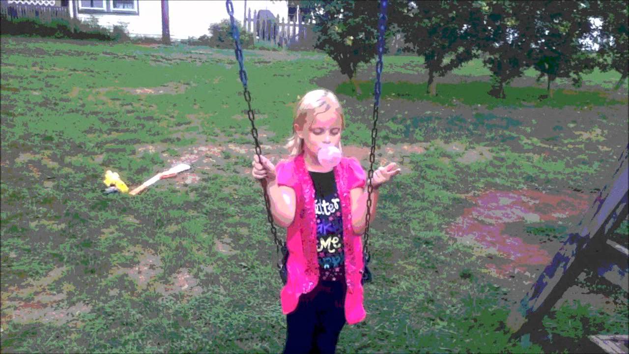 Haley Dickens Music Video(POP MY BUBBLE GUM) - YouTube