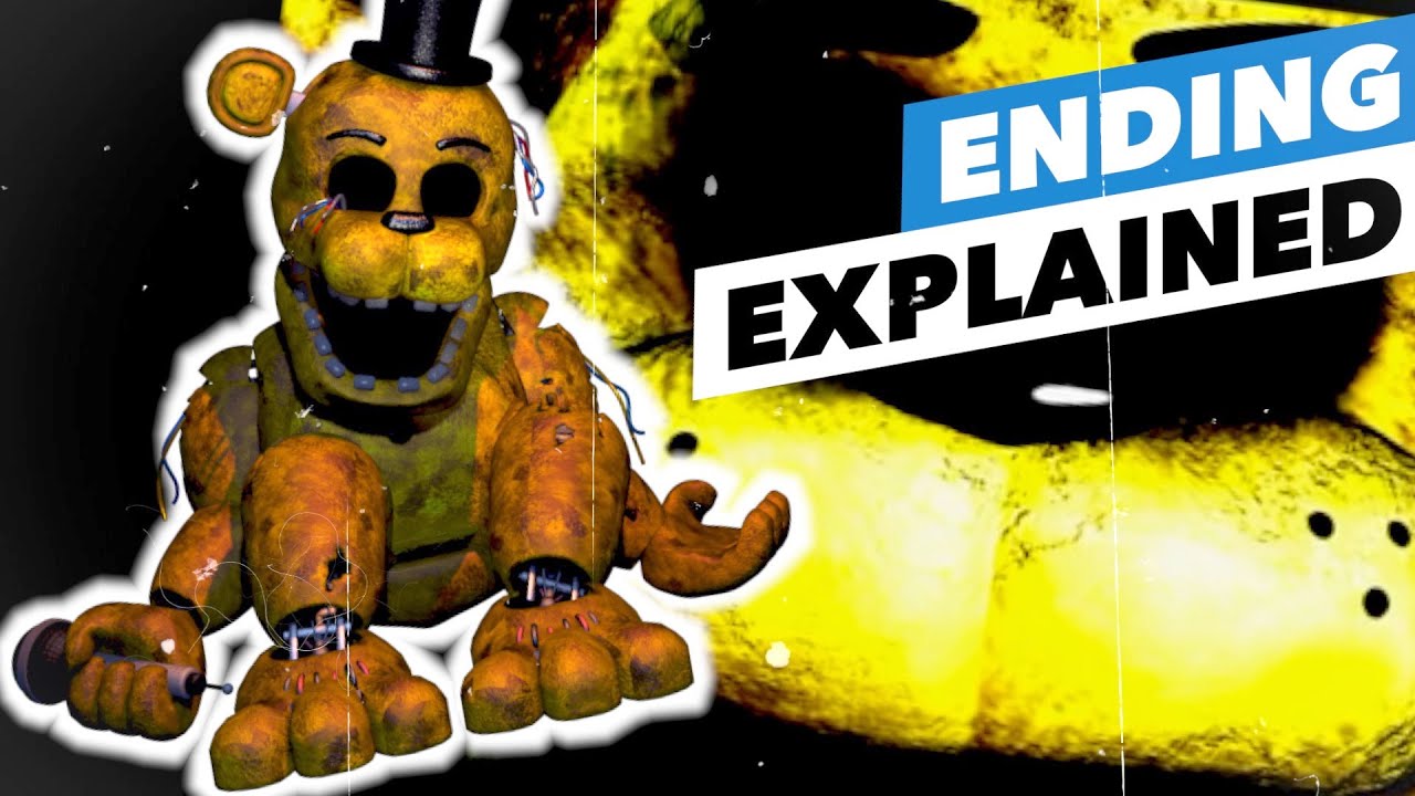 Five Nights At Freddy's FNAF ENDING EXPLAINED - YouTube