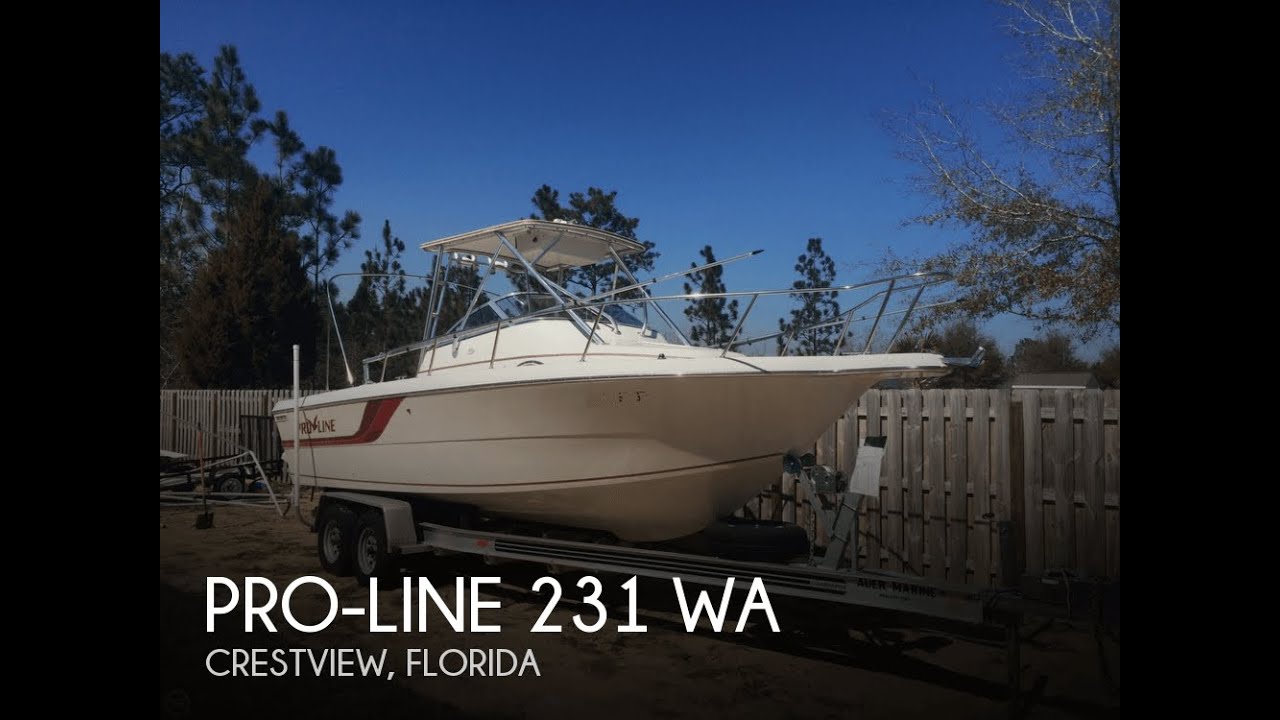 [UNAVAILABLE] Used 1996 Pro-Line 231 WA in Crestview, Florida - YouTube