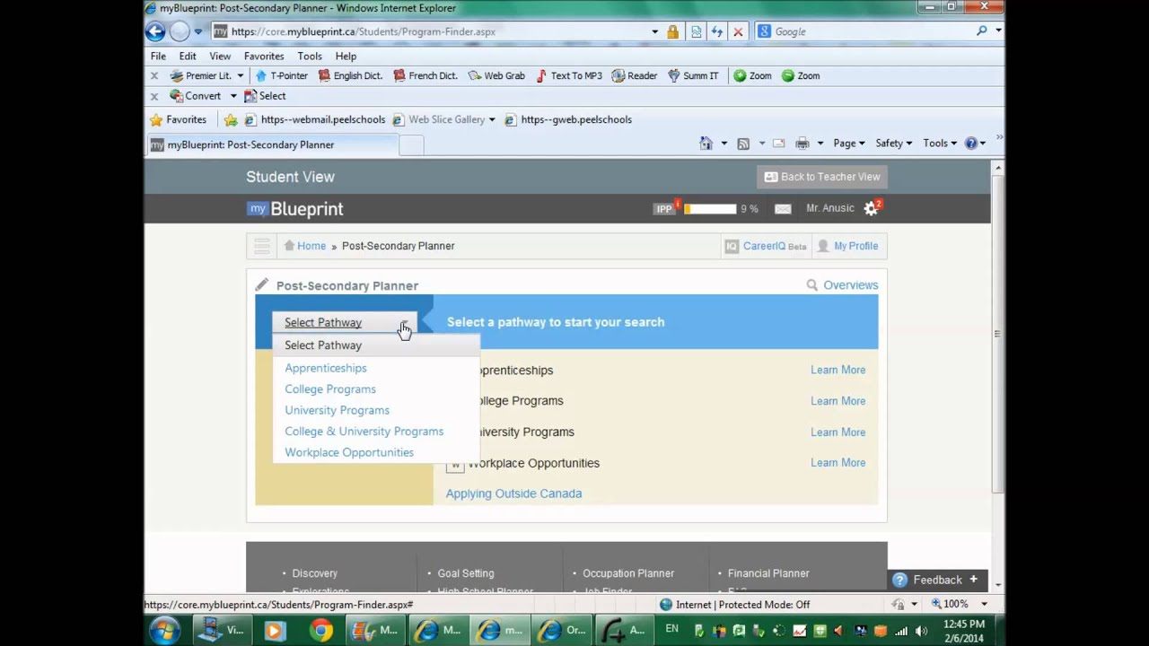 Castlebrooke SS Math Pathways and My Blueprint - YouTube