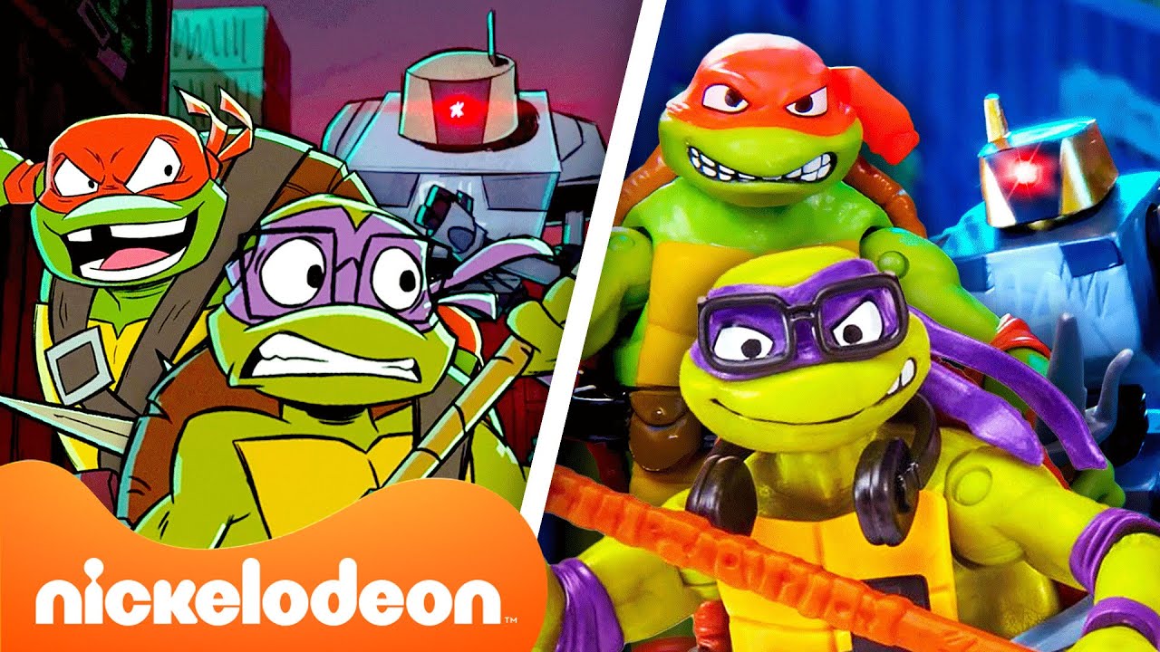 Ninja Turtles kämpfen gegen Mechazoid-ROBOTS in epischem Kampf! 🤖 (TEIL ...