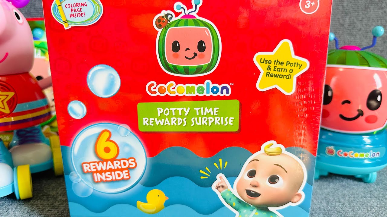 Unboxing COCOMELON Potty Time Rewards Surprise - YouTube