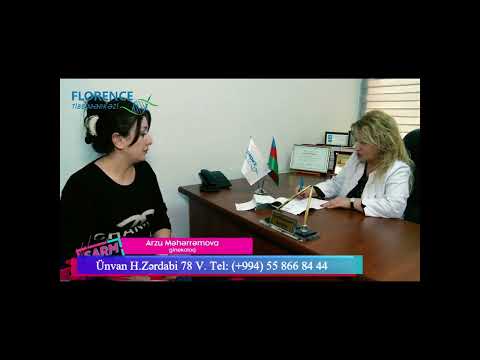 Uşaqlıq boynu xəstəlikləri - Həkim mama-ginekoloq Arzu Məhərrəmova (Xəzər TV təqdimatında)