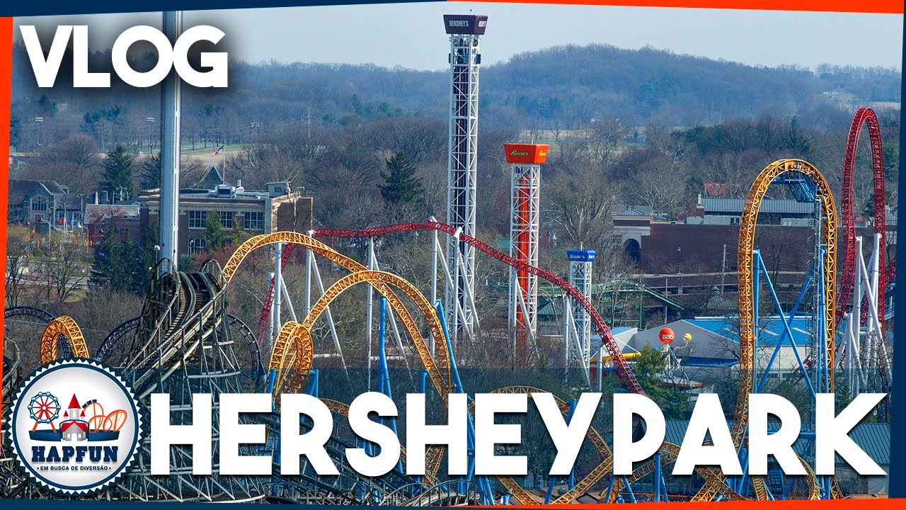 O impressionante parque do chocolate Hershey - Hershey Park - YouTube