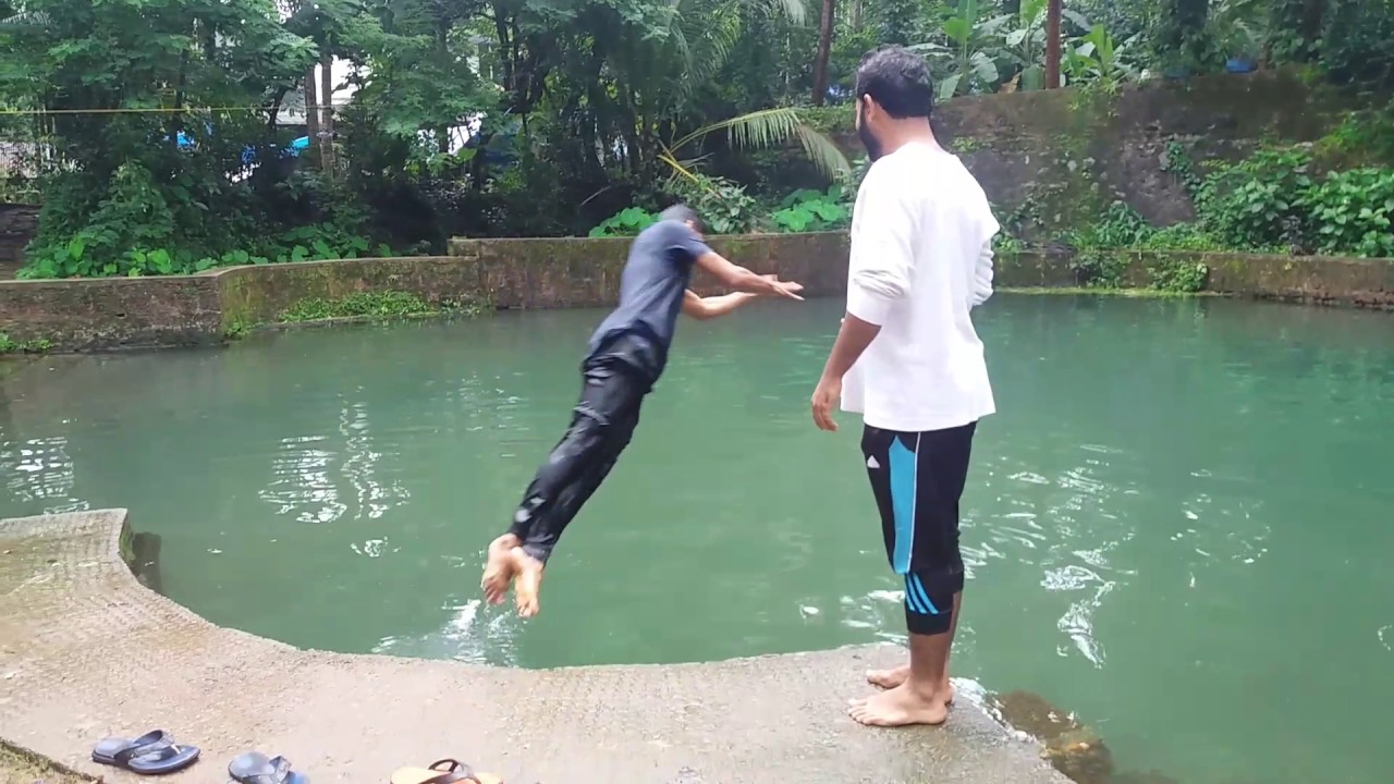 Crazy swimming in kerala(3) - YouTube