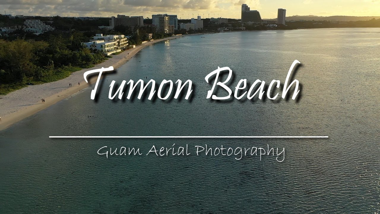 Tumon Beach, Guam | Drone Video - YouTube