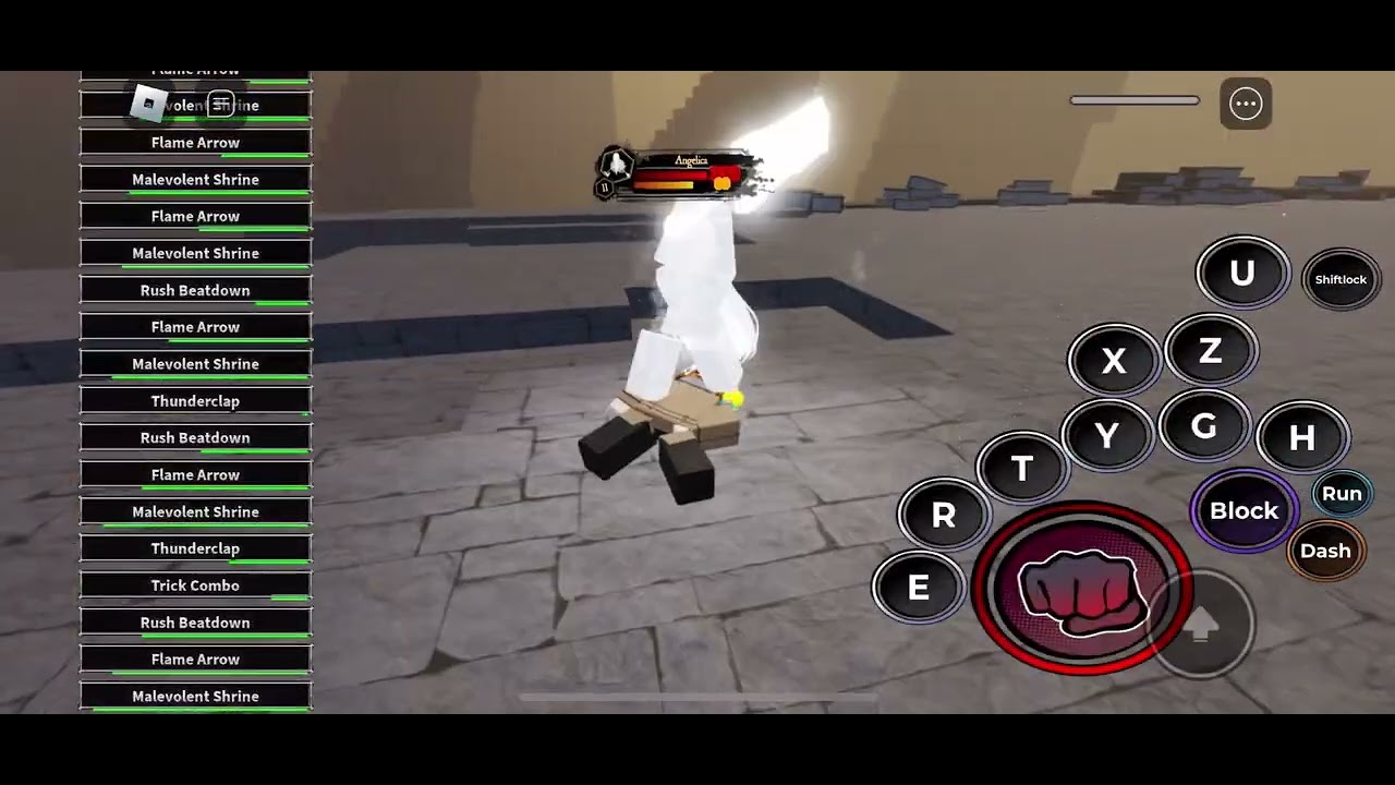 Roblox Heaven stand Roland fight (Solo, mobile) - YouTube