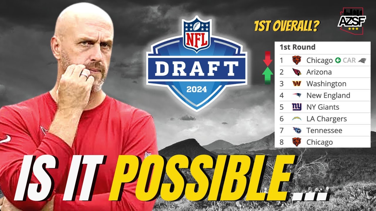 Is the 1st Overall Pick Still ATTAINABLE For The Arizona Cardinals ...