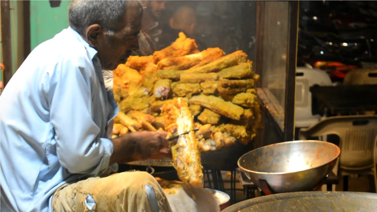 Haji Sardar and BUT Fish Point | Pakistani Street Food - Lahori Fish ...