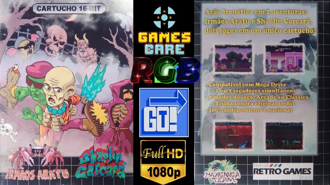 Shaolin Carcará: O jogo Do Festival Retrogames Brasil - YouTube