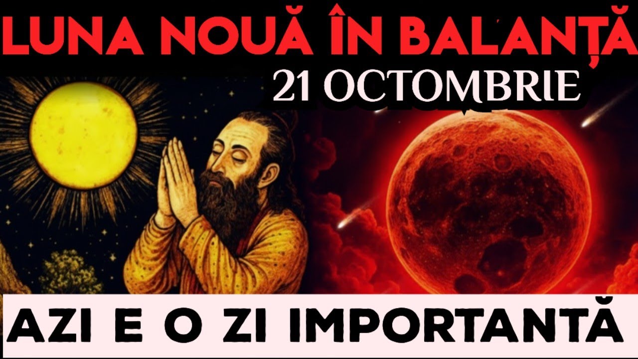 Totul se ACCELEREAZĂ cu Luna Nouă în 21 Octombrie! RITUALURI Majore pe ...