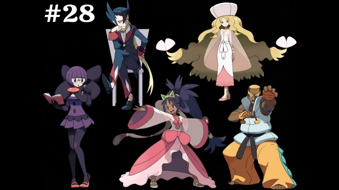 Pokémon Negro 2 #28: Matís, Alto Mando y la Campeona - YouTube