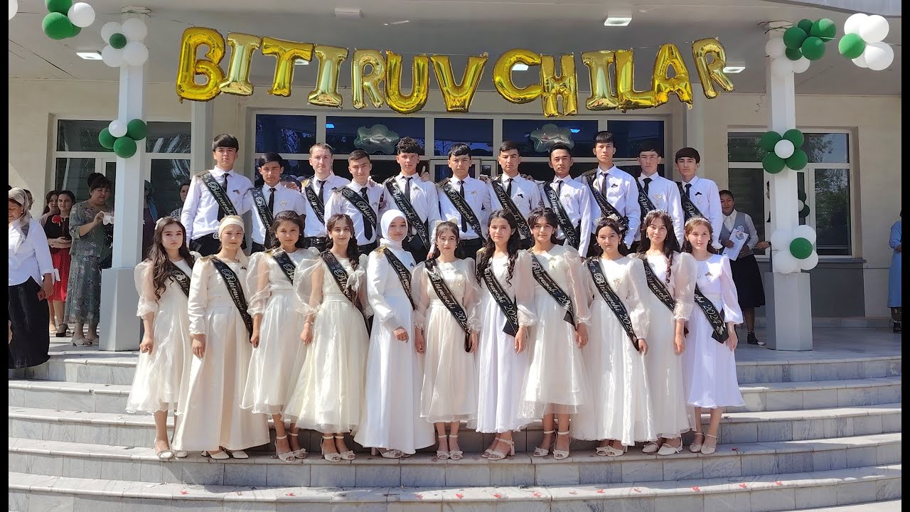 Nishon tuman Ixtisoslashtirilgan maktabining birinchi bitiruvchilaridan ...