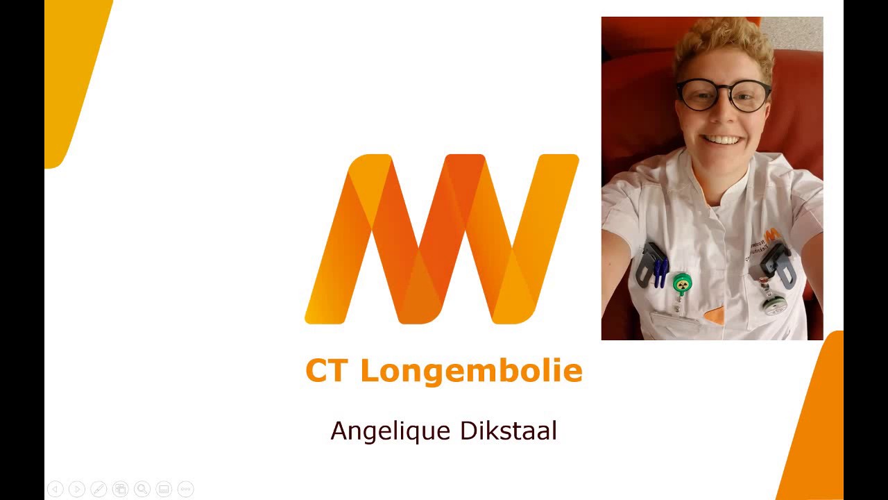 Radiologie NWZ Alkmaar - CT longembolie - Angelique - YouTube