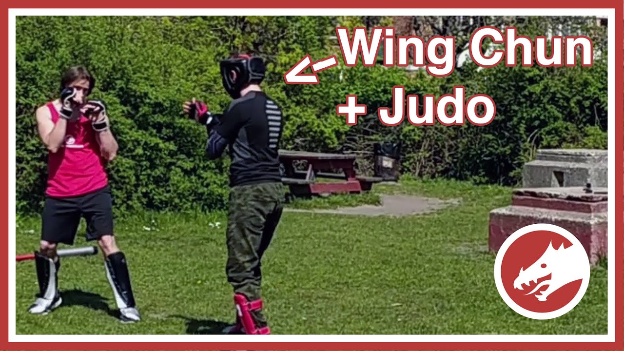Wing Chun + Judo vs Kung Fu + BJJ MMA sparring - YouTube