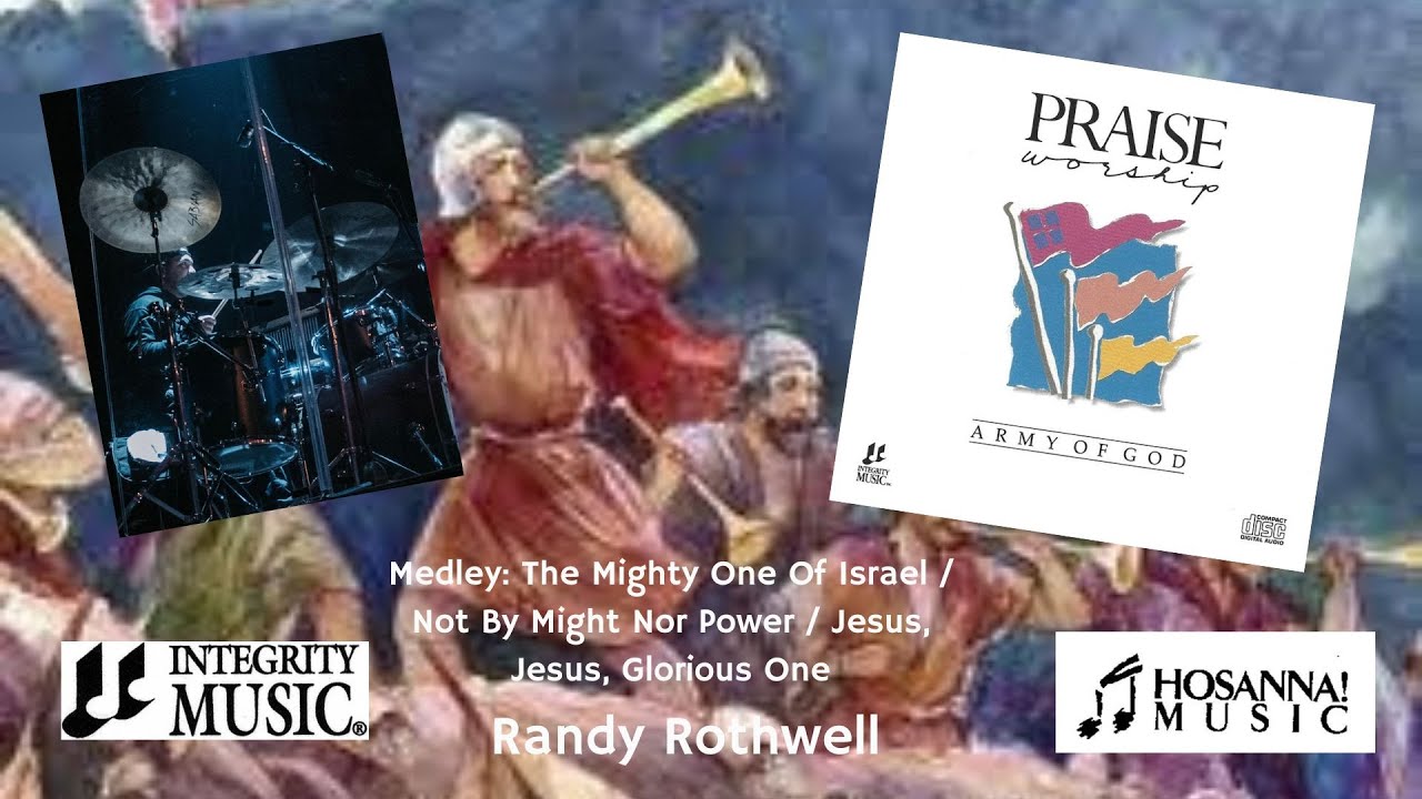 The Mighty One Of Israel (Medley) (Drum Cover) - Randy Rothwell - YouTube