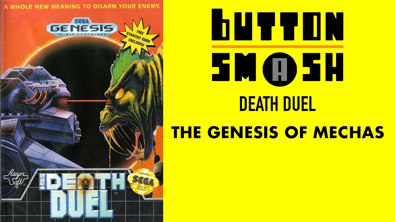 Sega Genesis Death Duel Review - The Genesis of Mechas - YouTube