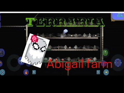 Farm de Abigail para o início no terraria - YouTube