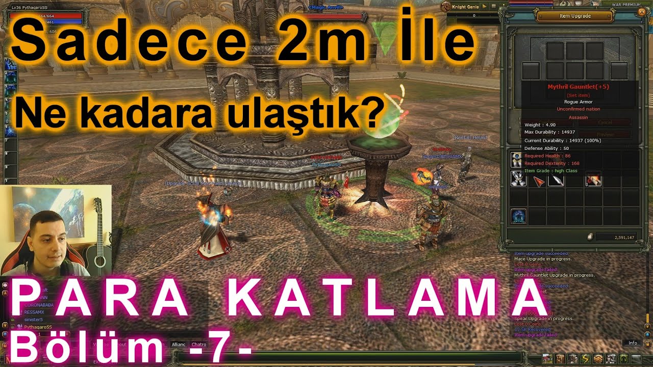 2m le PARA KATLAMA B l m 7 Sirius Knight Online YouTube 2m le PARA KATLAMA B l m 7 Sirius Knight Online YouTube