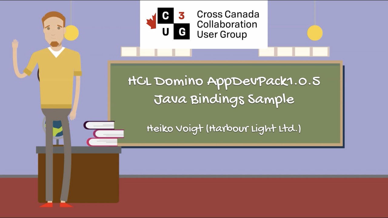HCL Domino AppDevPack 1.0.5 - Java Bindings Sample, July 2020 - YouTube