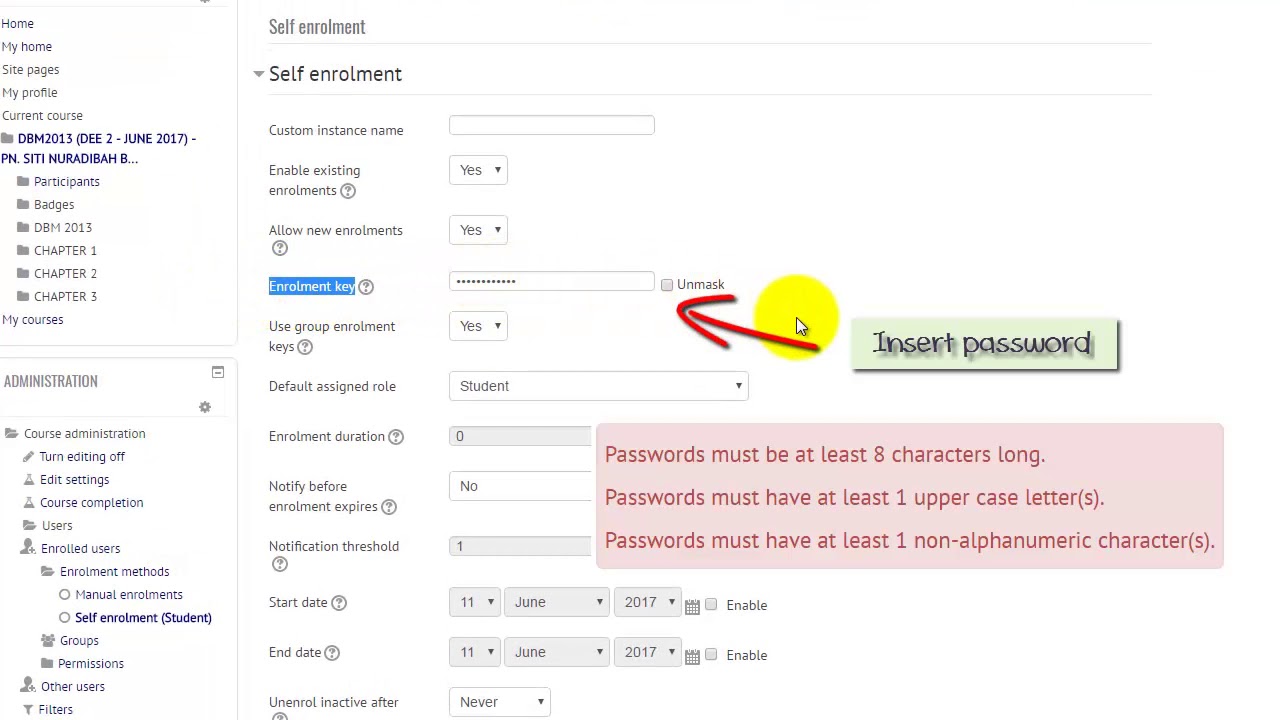 Portal Cidos : Enrolment key - YouTube