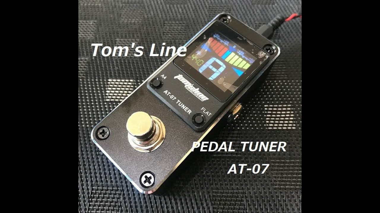 Tom's Line Pedal Tuner AT-07 test - YouTube