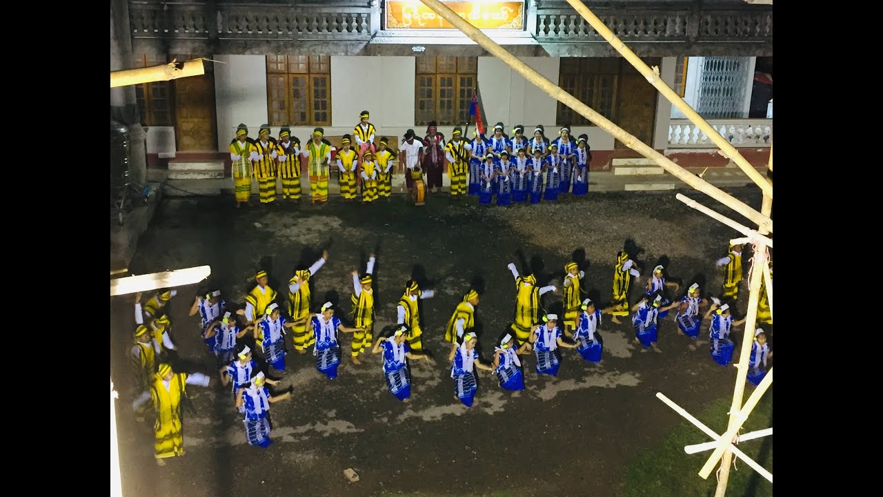 Karen Traditional Don Dance (Children Dance) 2021 - YouTube