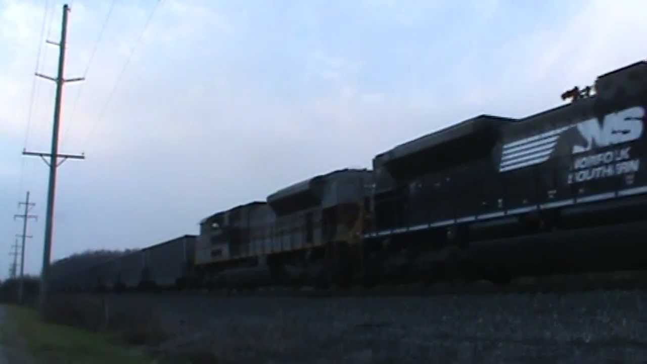 Catching the NS 1074 (Lackawanna) - YouTube