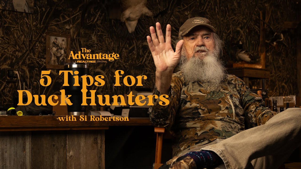 5 Tips for Duck Hunters with Si Robertson | The Advantage - YouTube