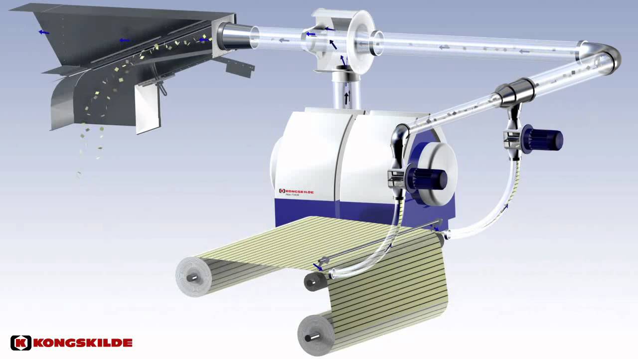 Kongskilde venturi separator - YouTube