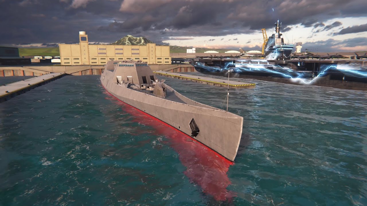 USS Arsenal Ship Online Gameplay - YouTube