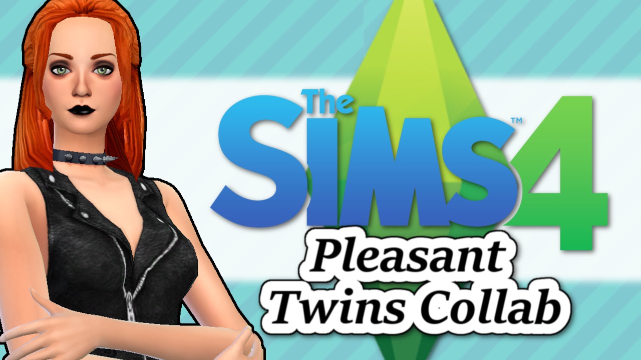 The Sims 4: Lilith Pleasant (Twins) CAS Collab W/ Birdie - YouTube