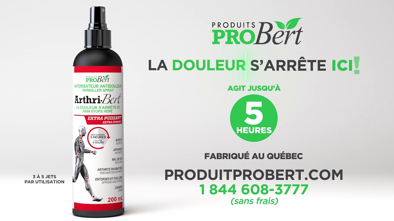 Produit Arthri Bert - Produits Probert - YouTube