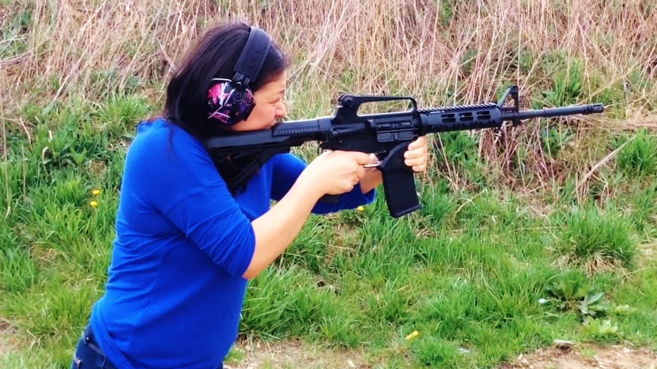 Full Auto AR-15 - YouTube